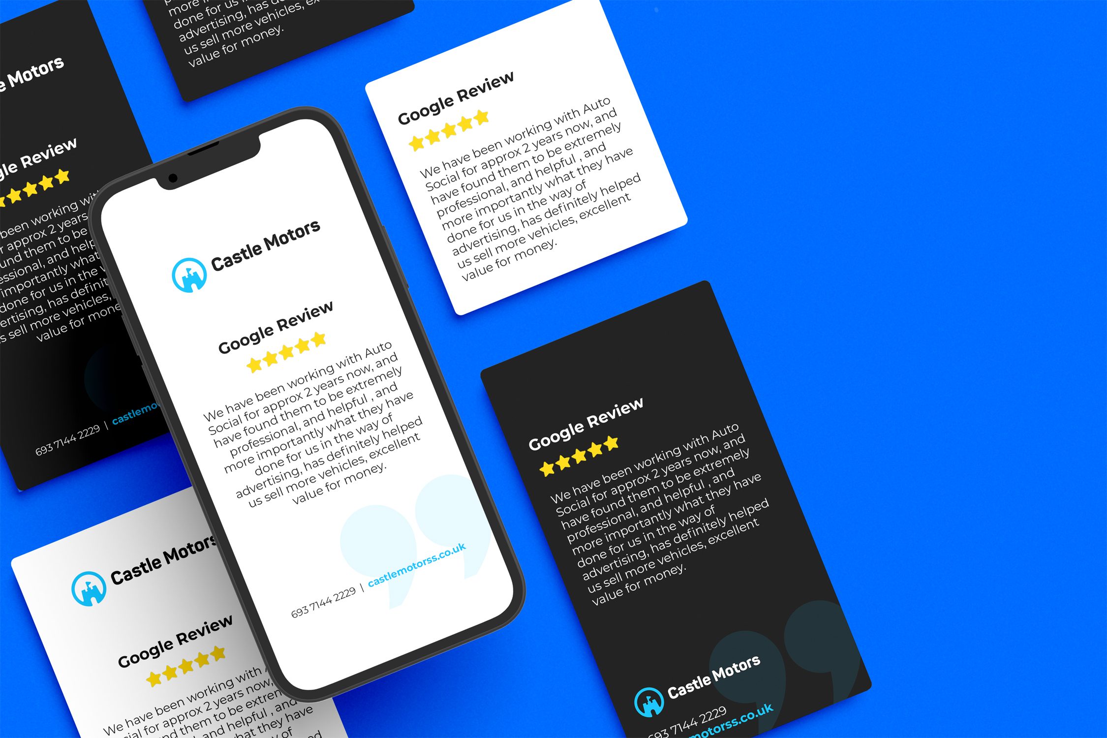 Posting reviews on your social media accounts | Auto.Social