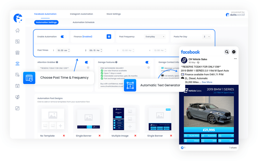 Automated Social Media Software For Car Dealers | Auto.Social