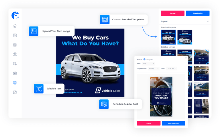 Automated Social Media Software For Car Dealers | Auto.Social